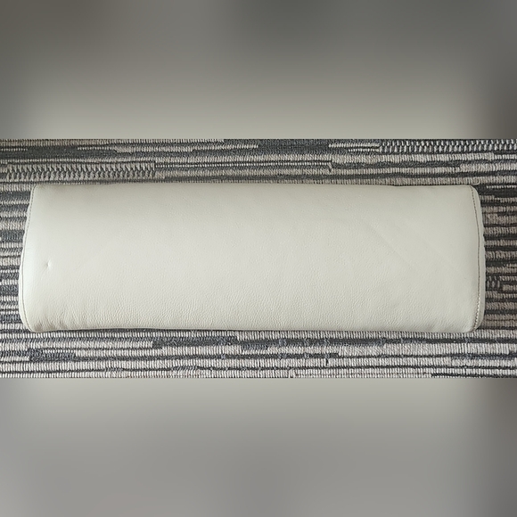 Ikea Poang series | Accents | Ikea Poang Leather Headrest Ivorycream ...